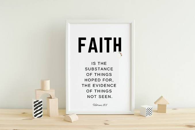 Faith Prayer Wall Art Bible Quote Wall Art Christian Quote Home Hanging ...