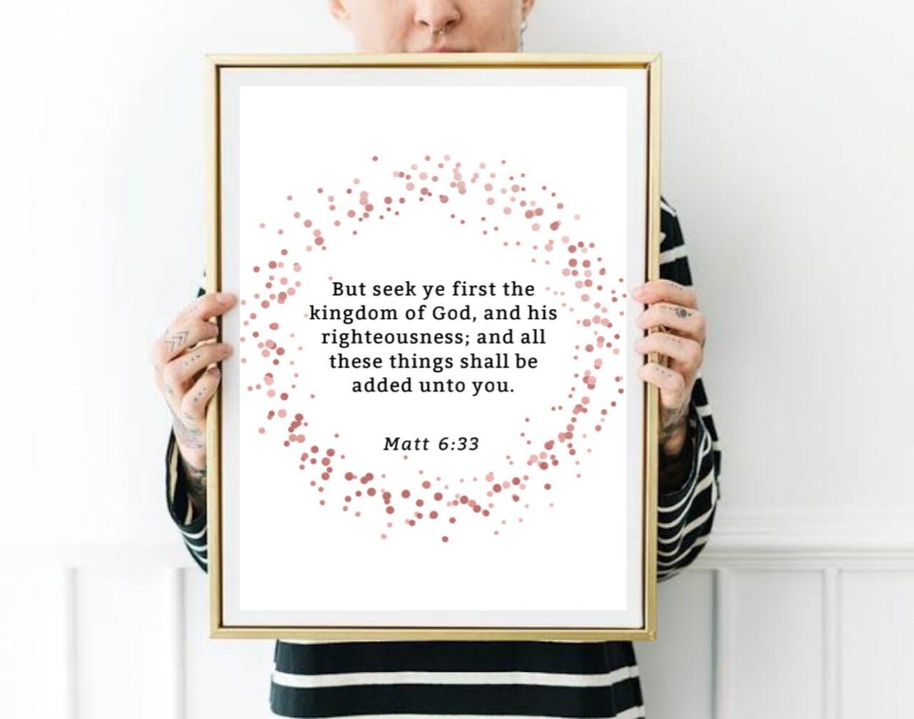 Printable Christian Bible Verse Wall Art Decor Digital Download ...