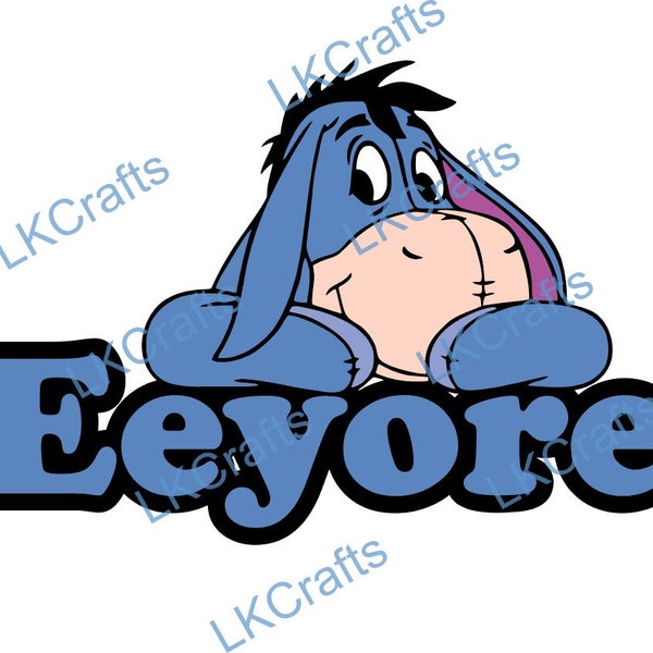 Eeyore Svg - Etsy UK