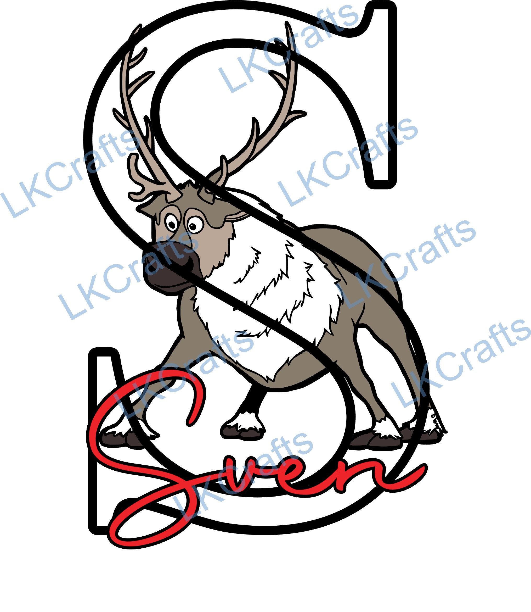 Sven SVG/PNG - Etsy