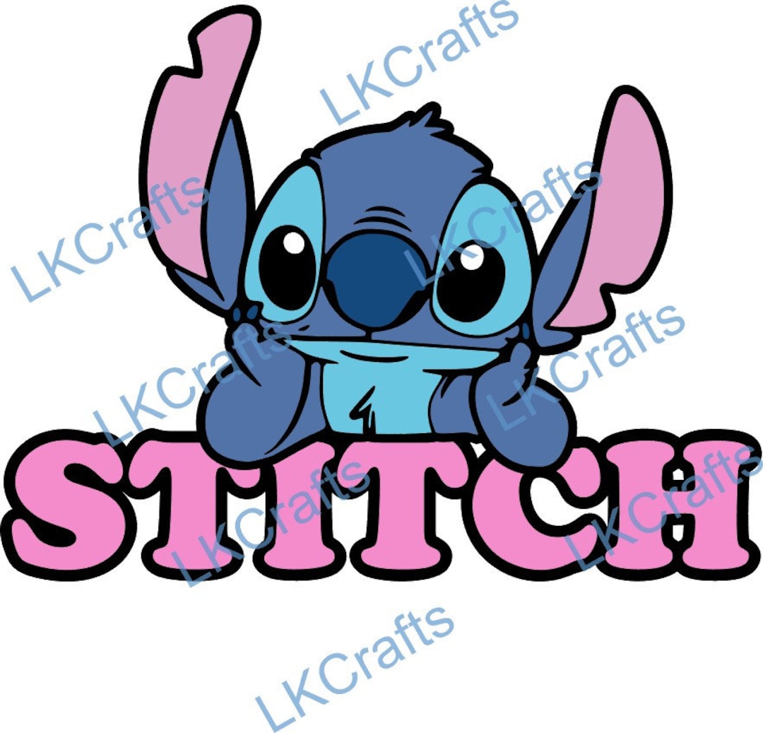 Stitch on His Name - Etsy