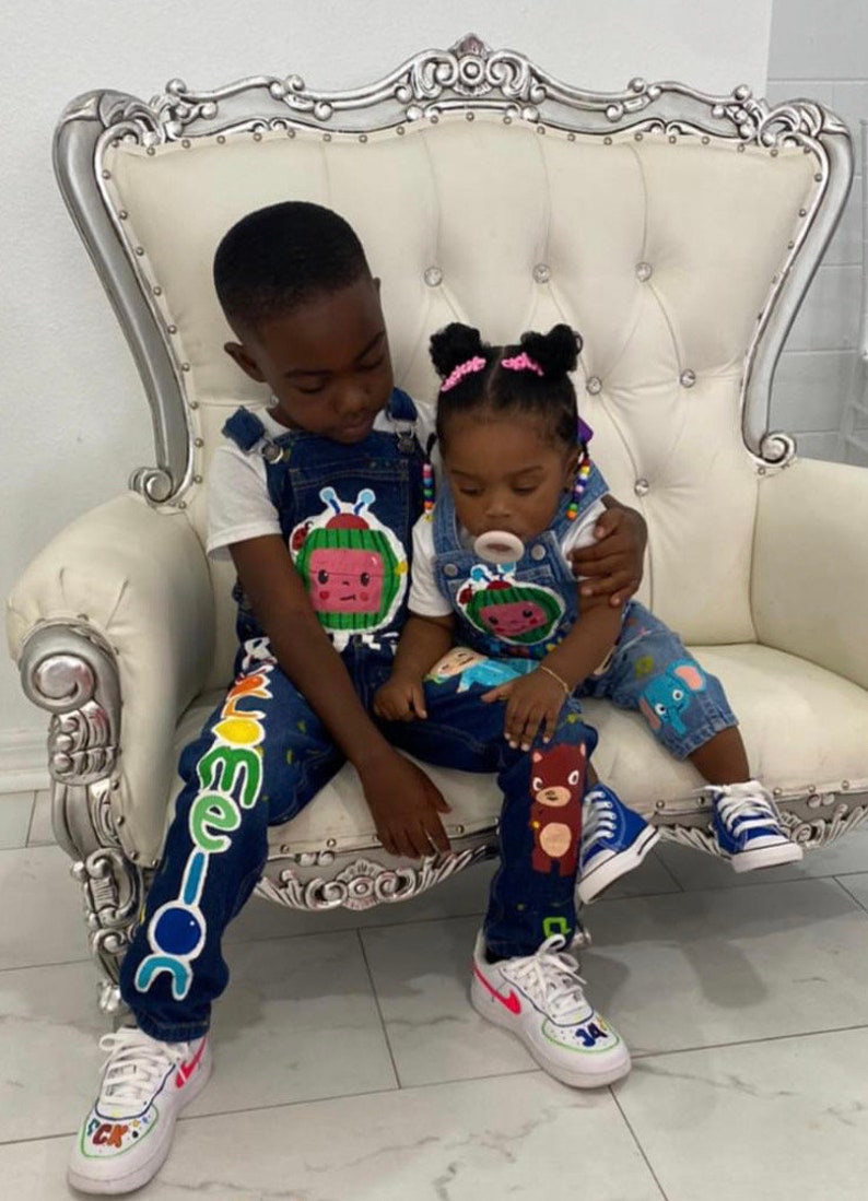 Hand Painted Kids Overalls - Etsy