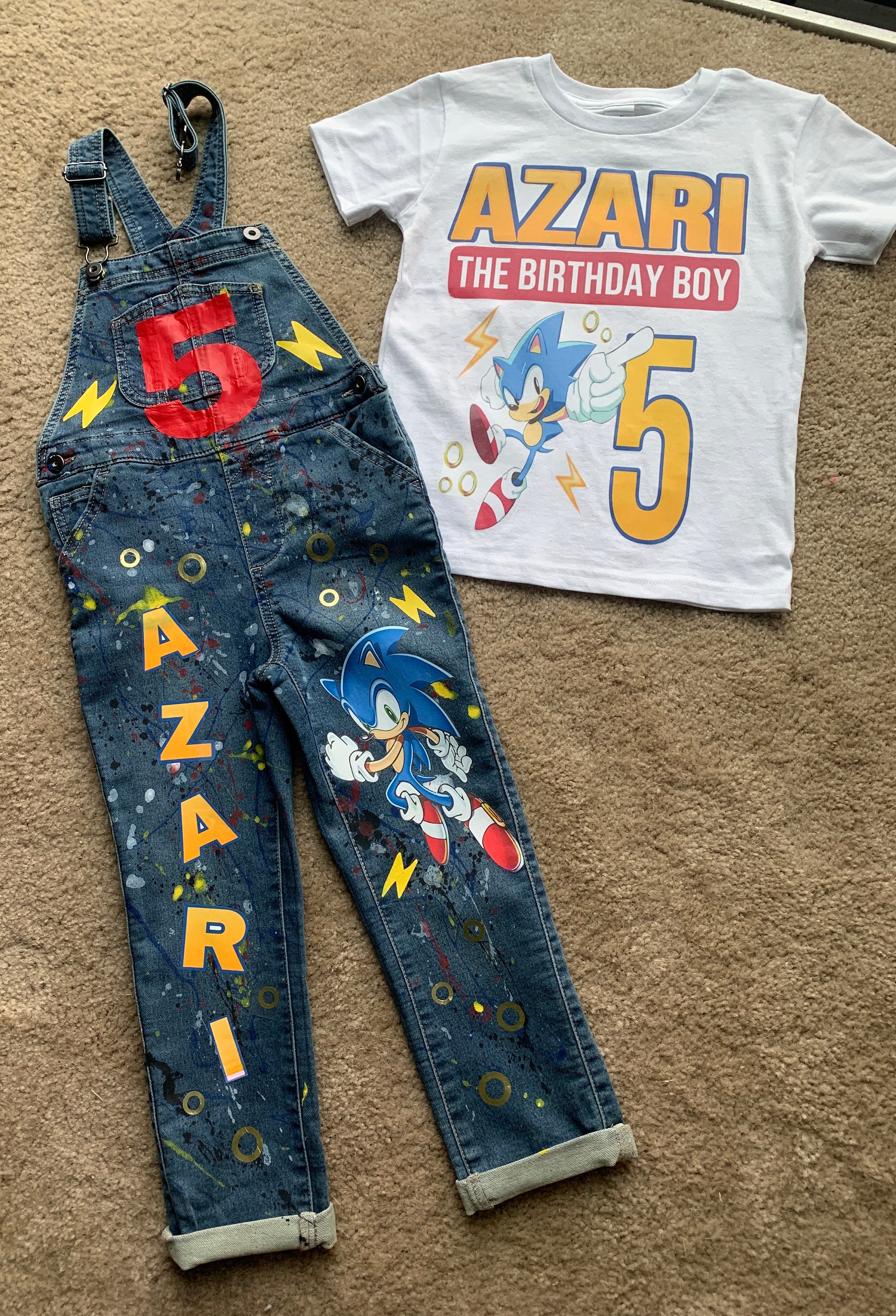 Custom Overall Set - Etsy