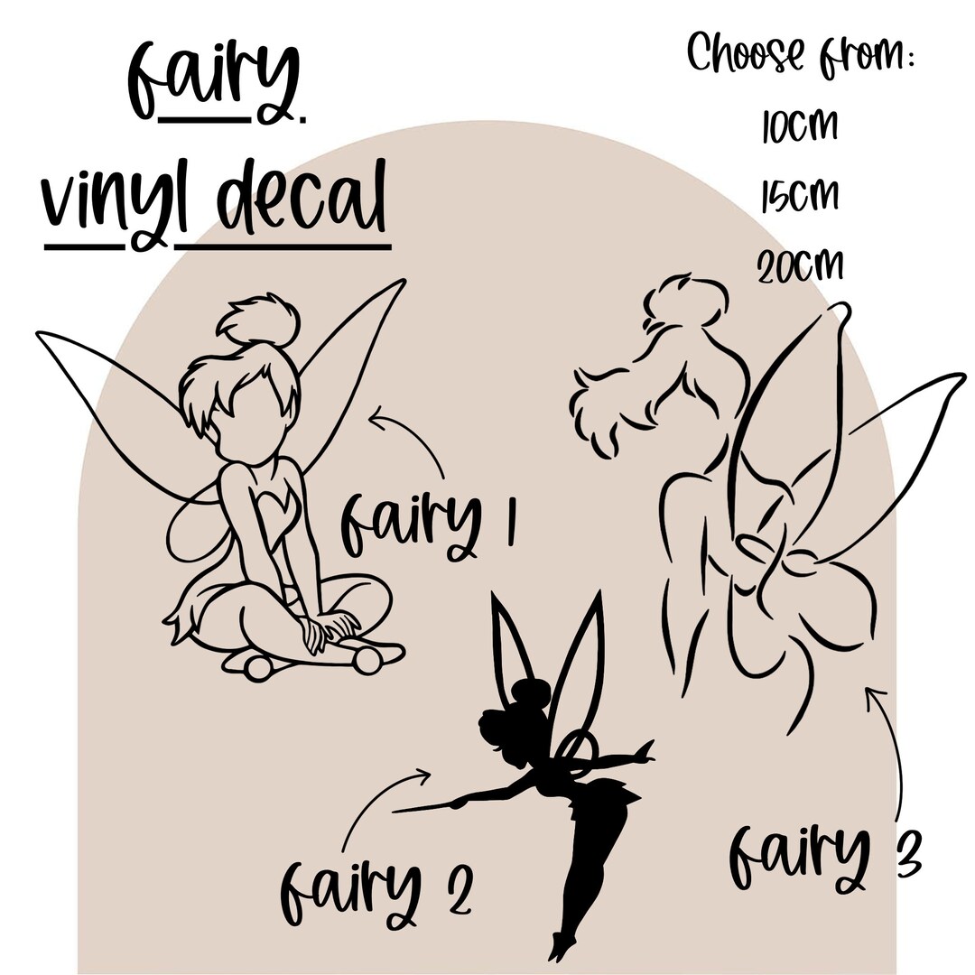 Fairy Decal Fairy Dust Pixie Dust Car Decal Laptop Decal Notebook Decal ...