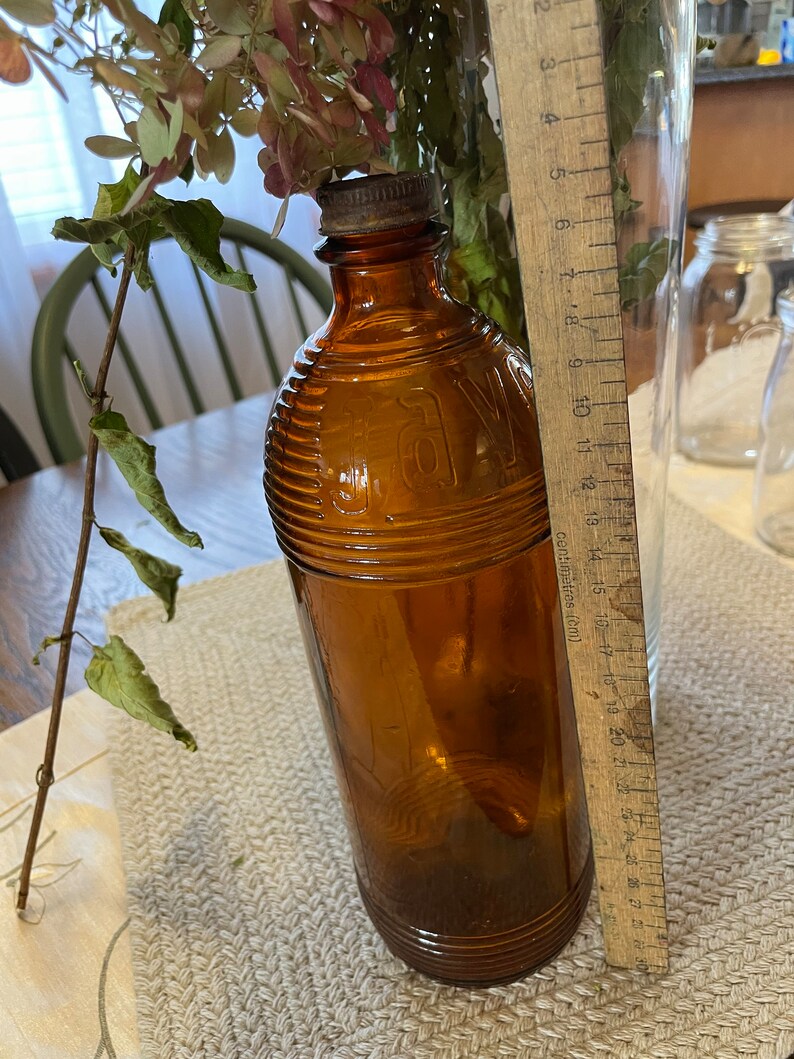 Vintage Javex Bottle - Etsy