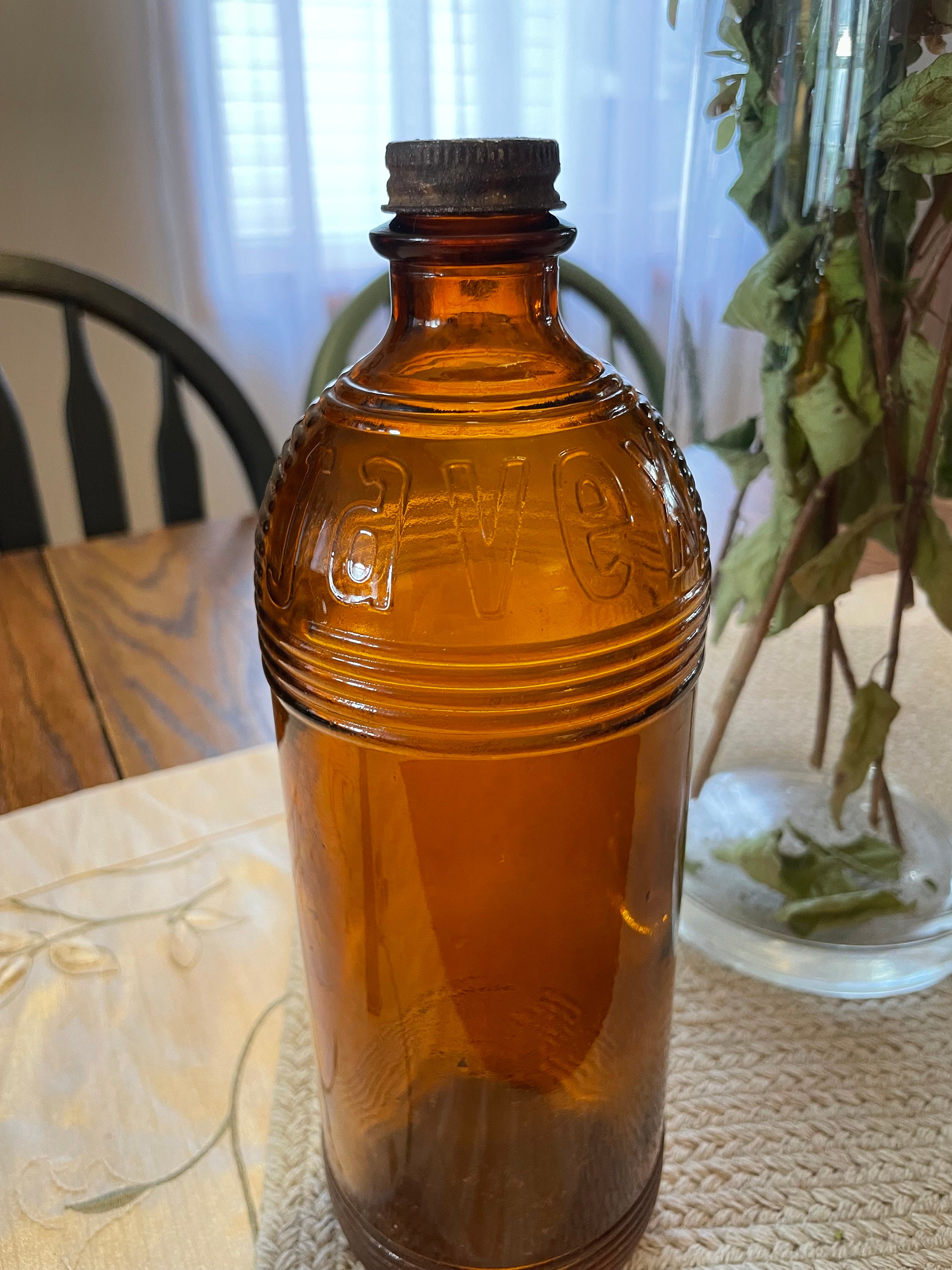 Vintage Javex Bottle - Etsy