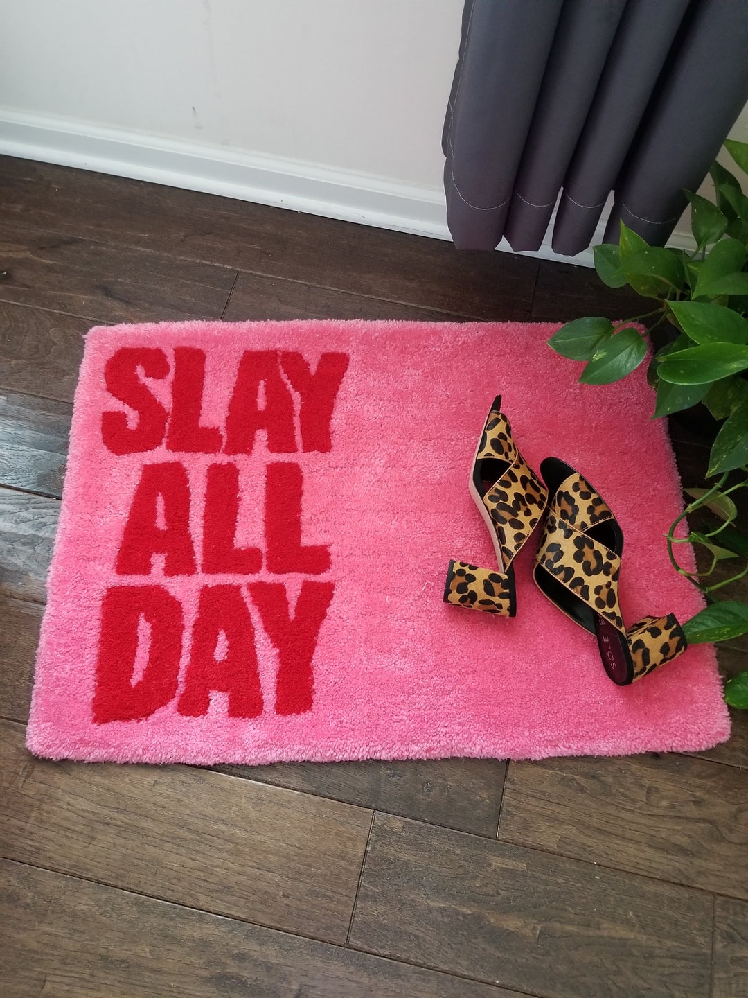 SLAY ALL DAY Tufted Rug - Etsy