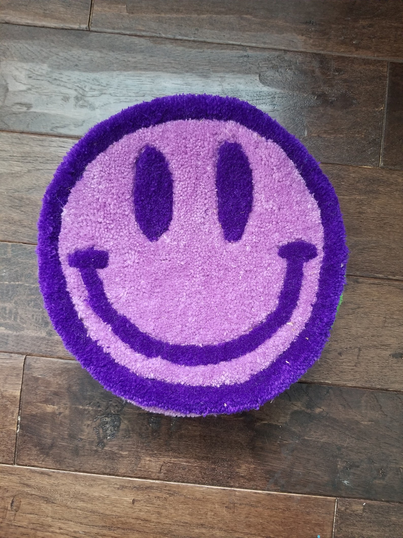 Smiley Face Tufted Rug Wall Hangings - Etsy
