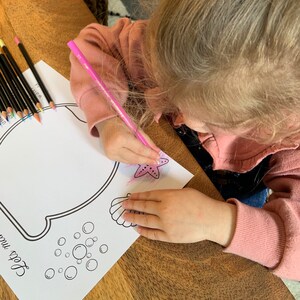 Kids Craft Make a Fish Tank Paper Craft Indoor Preschool Activity Kids ...