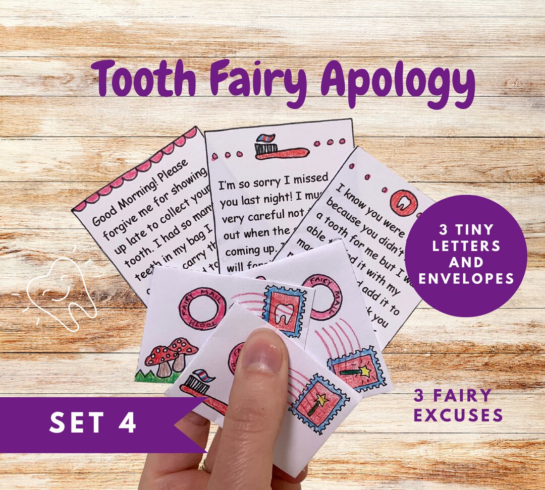 Tooth Fairy Letter, Instant Download, Digital Download, Printable ...