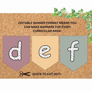 Editable Classroom Display Banner Classroom Bunting Pack English Maths ...