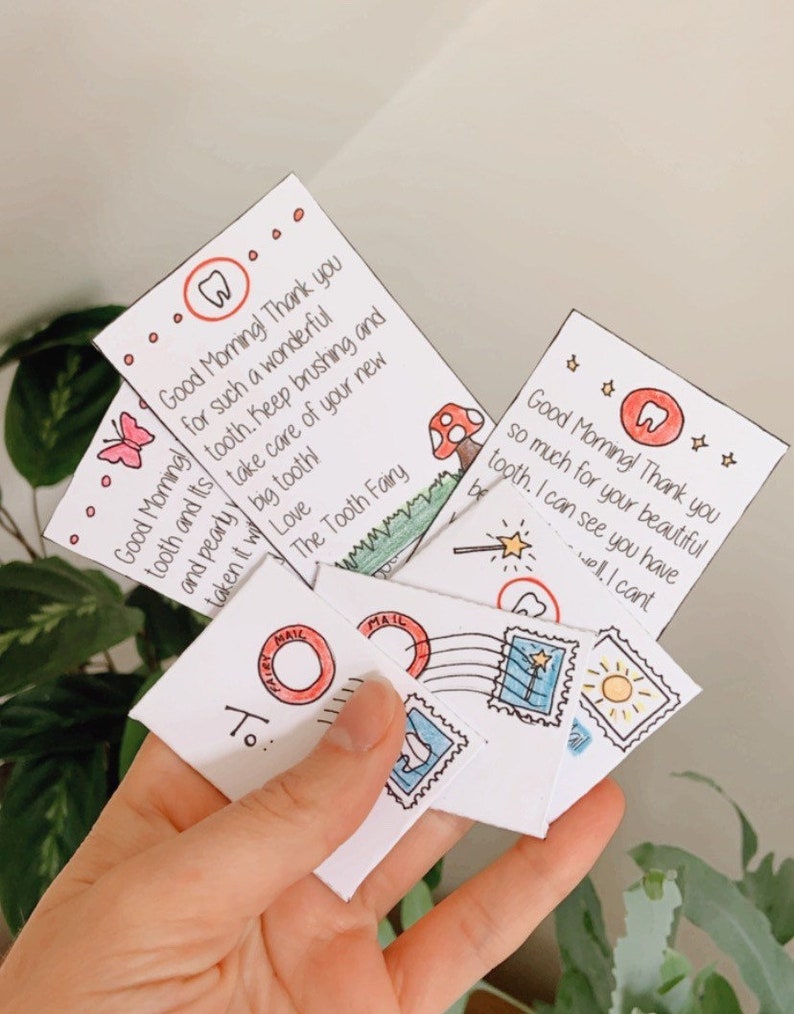 Tooth Fairy Letter First Lost Tooth Letter - Etsy