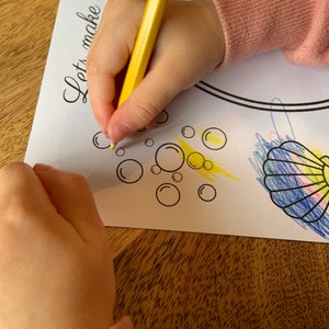 Kids Craft Make a Fish Tank Paper Craft Indoor Preschool Activity Kids ...