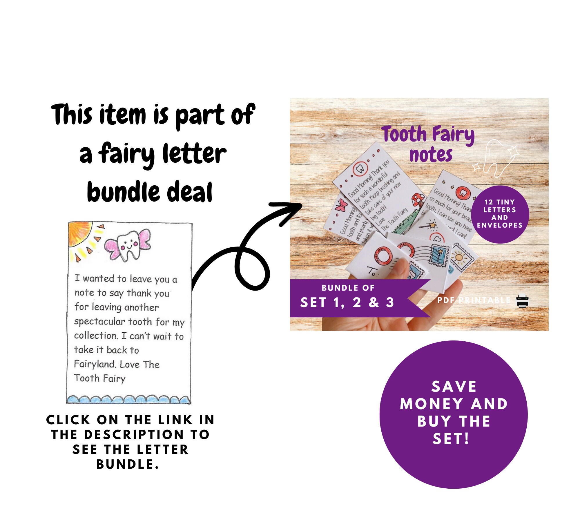 Tooth Fairy Letter First Lost Tooth Letter Boys (Instant Download) - Etsy