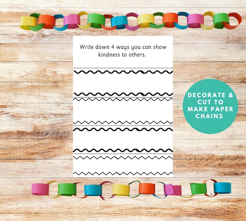 Kindness Lesson Plan Class Ice Breaker First Day Craft - Etsy