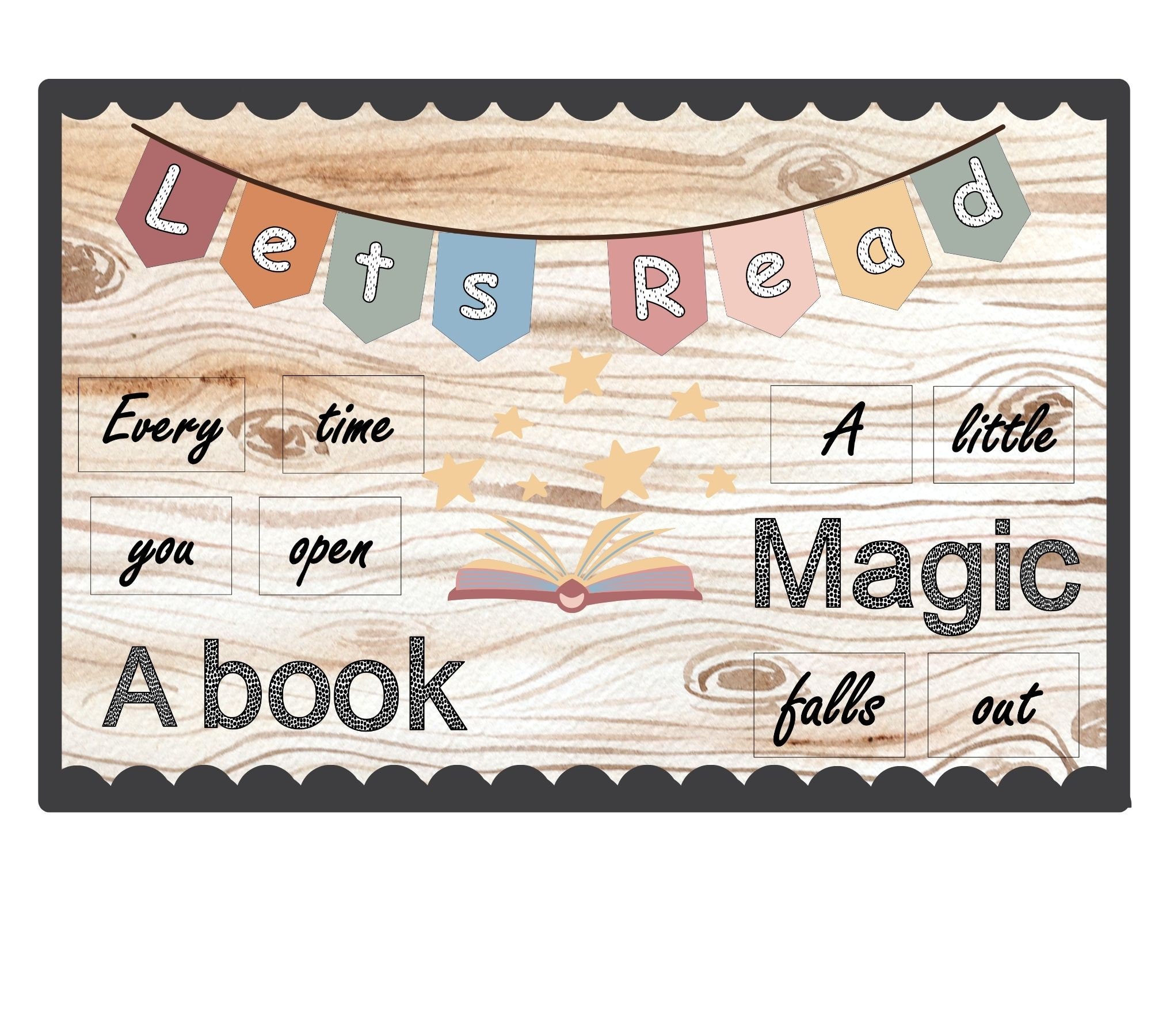 Reading Corner Classroom Display Pastel Rainbow Boho Classroom - Etsy