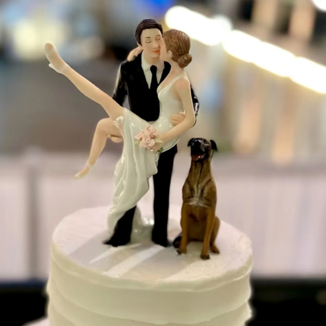 Personalized Pet Figurine Cake Topper,pet Birthday Anniversary Gift ...