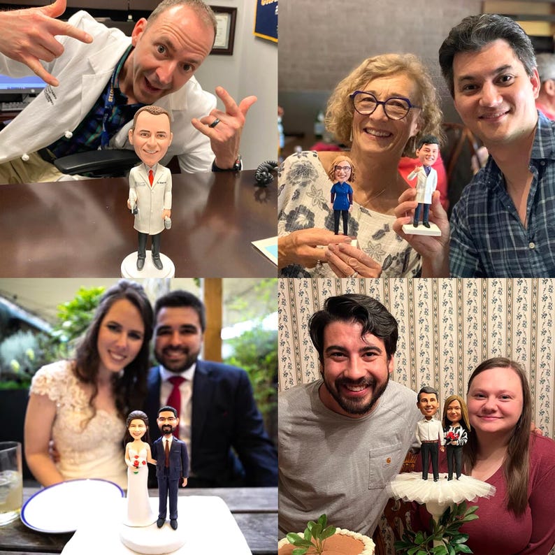 Custom Engineer Bobbleheads,personalized Construction Worker Figurines ...