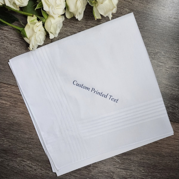 Custom Handkerchief - Etsy