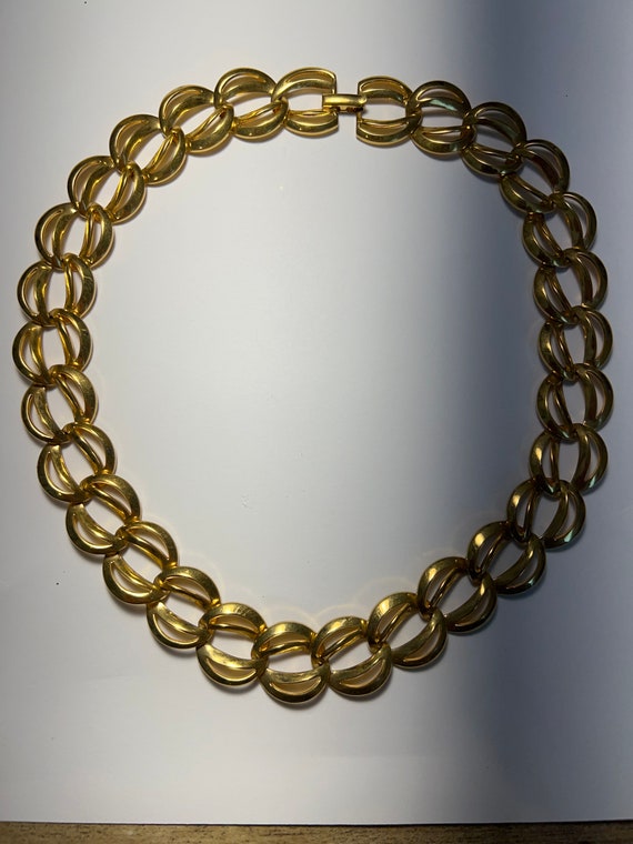 Vintage 16 " Gold Plated Cube Spacers Layering Chain … - Gem
