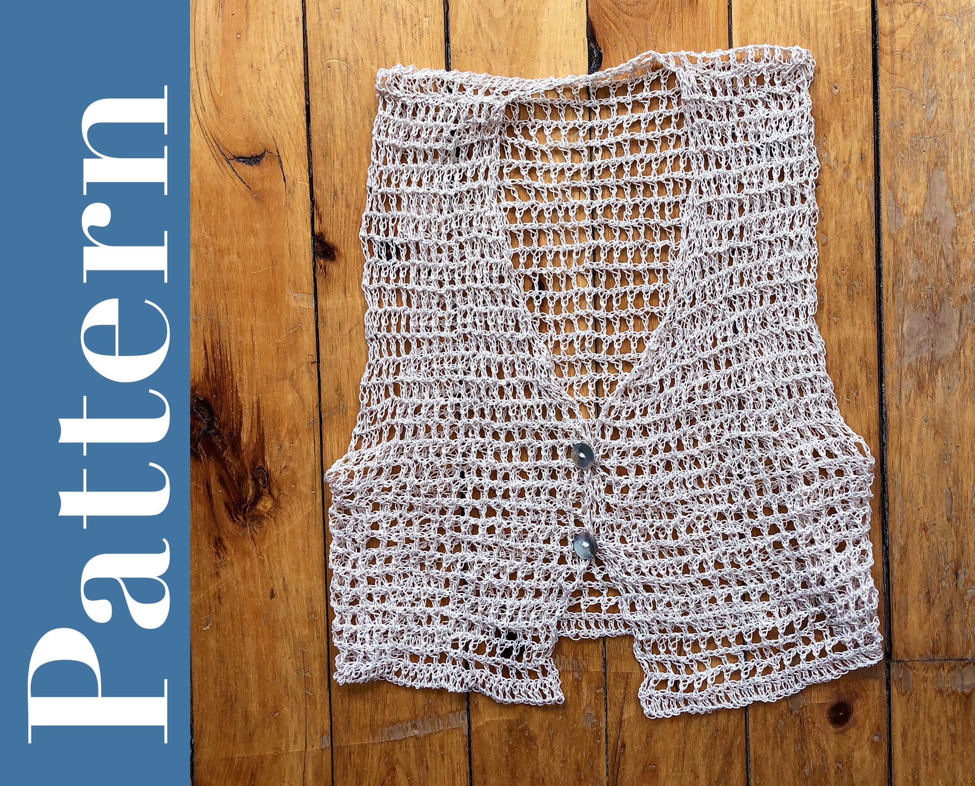 PATTERN Button Closure Crochet Lace Crop Top - Etsy Canada
