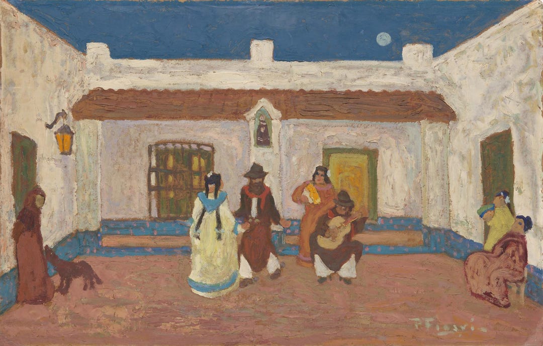 Creole Dance – Pedro Figari | Latin American Expressionist Dance Art ...