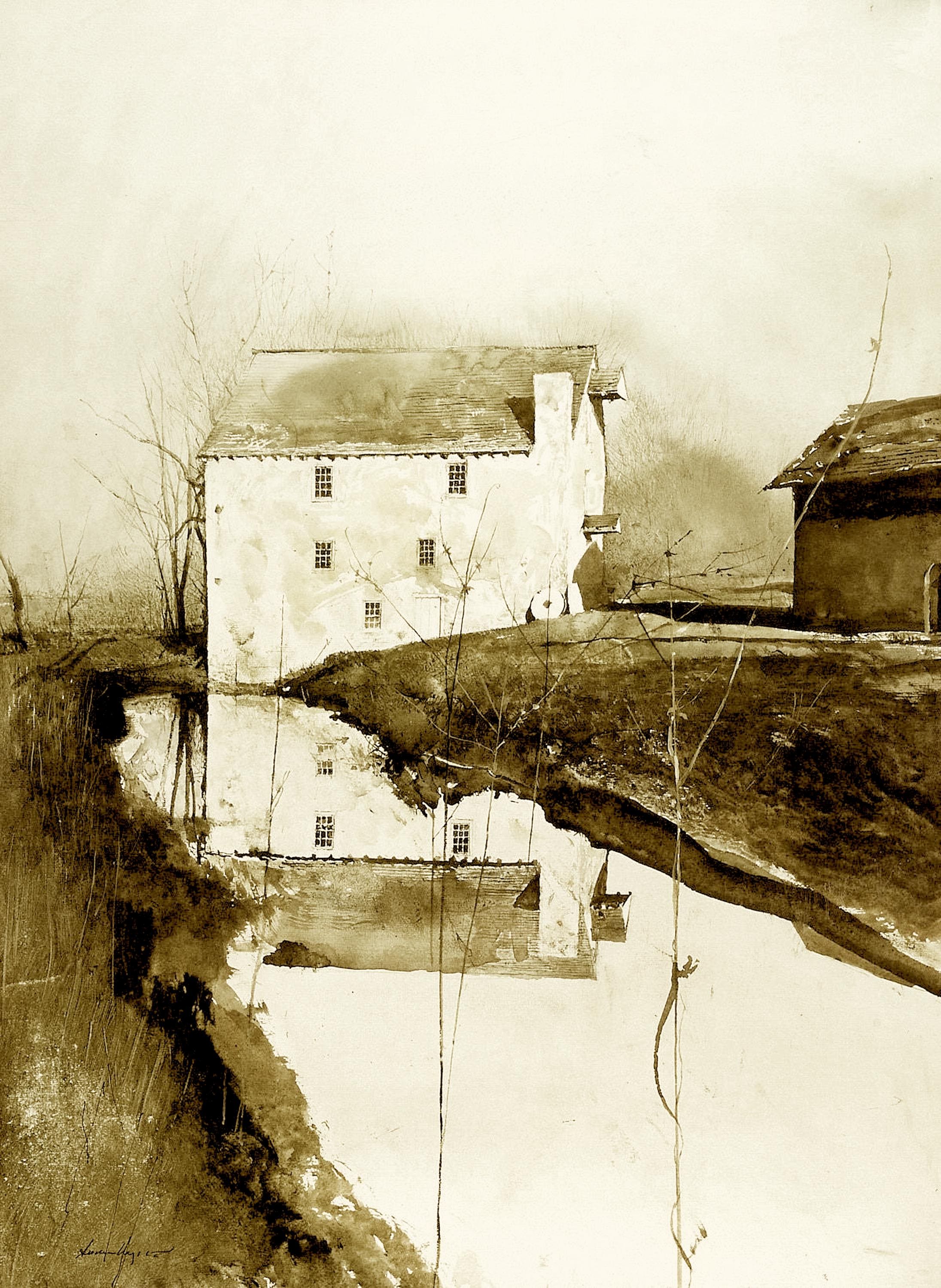 Flour Mill by Andrew Wyeth Quality Print - Frame Me - Etsy