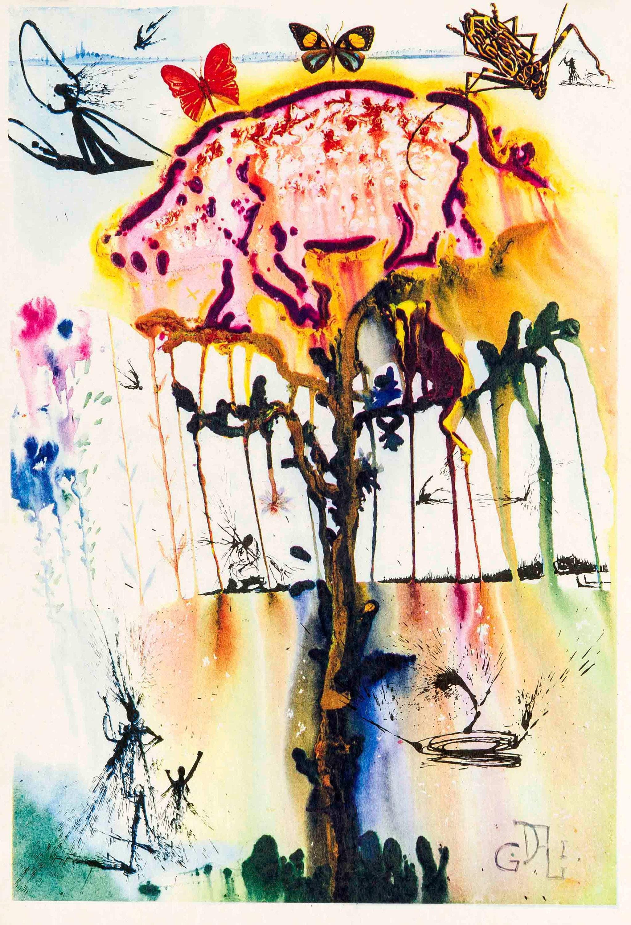 Alice In Wonderland Schilderijen Van Salvador Dali