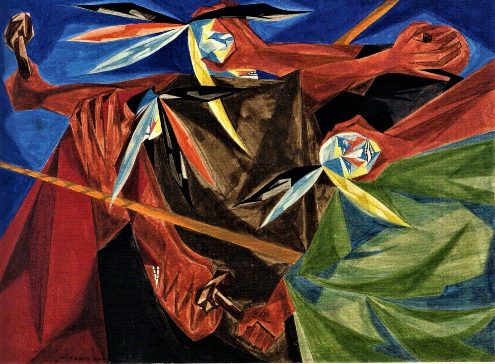 The American Struggle – Jacob Lawrence | African American Historical ...