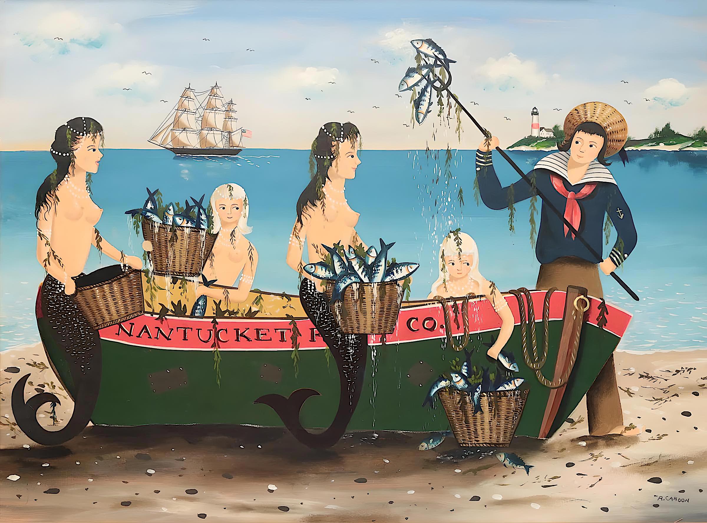 Nantucket Fish Co. by Ralph Eugene Cahoon Jr. Quality Print - Frame Me ...