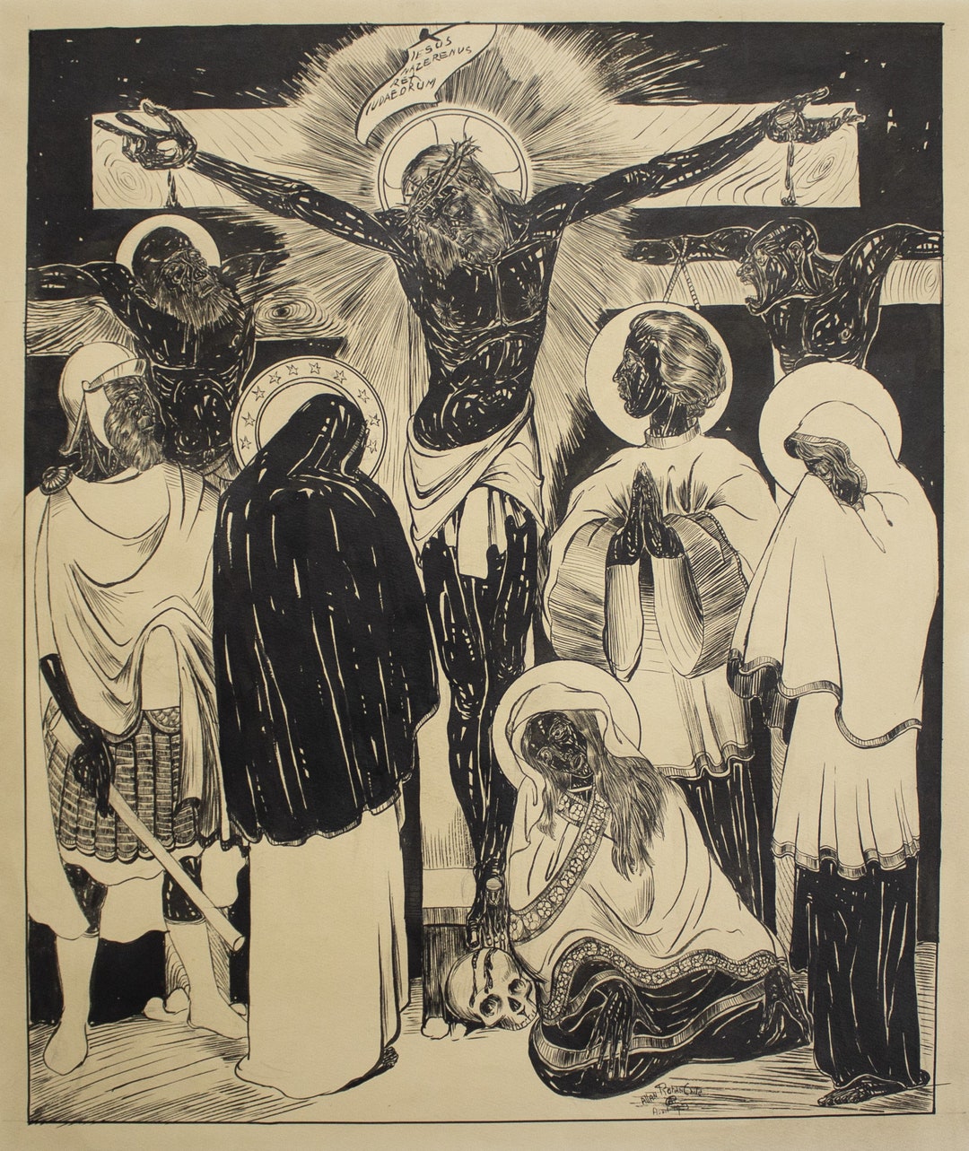 Stations of the Cross by Allan Rohan Crite Quality Print - Frame Me - Etsy