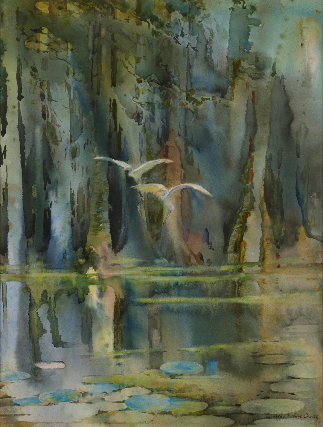 In the Great Blake Reserve by Alice Ravenel Huger Smith – Southern ...