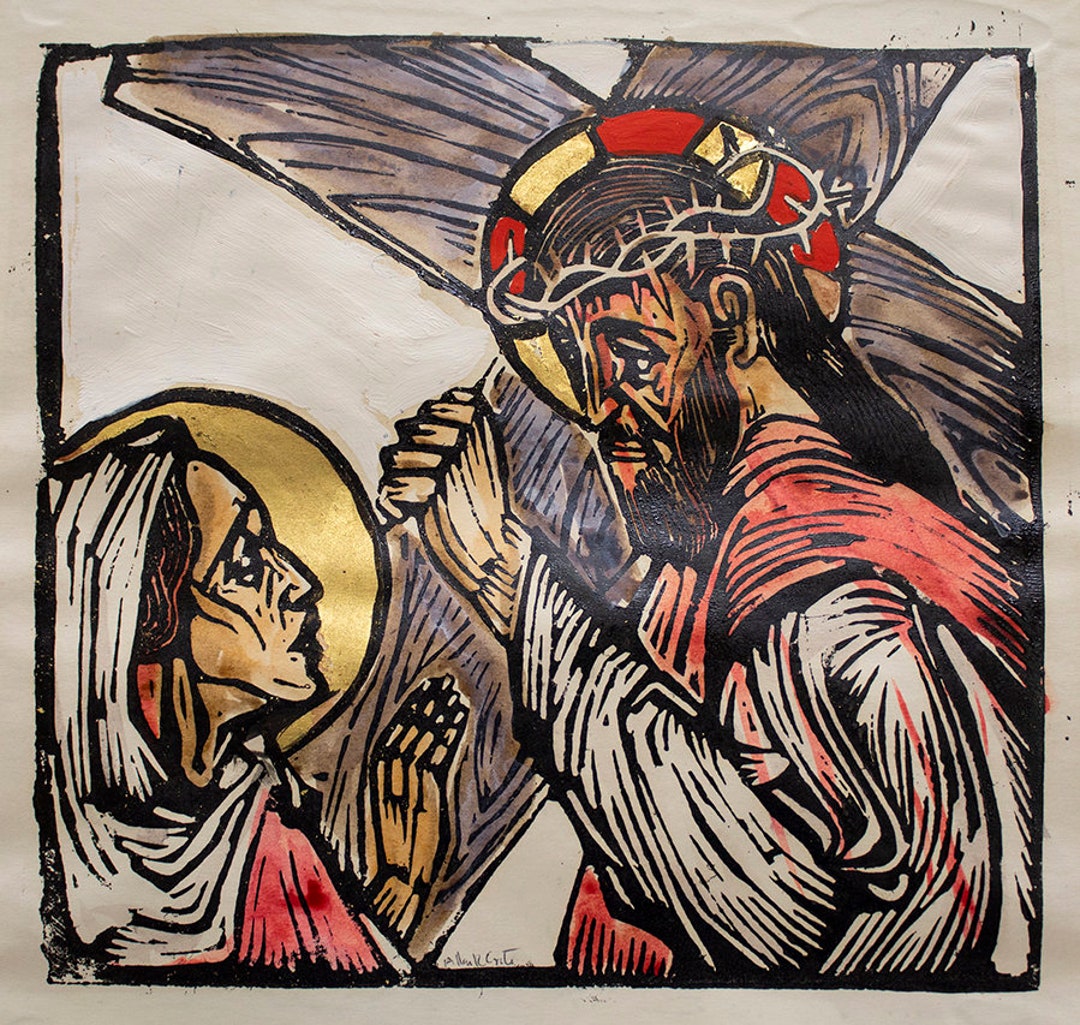 Stations of the Cross IV by Allan Rohan Crite Quality Print - Frame Me ...