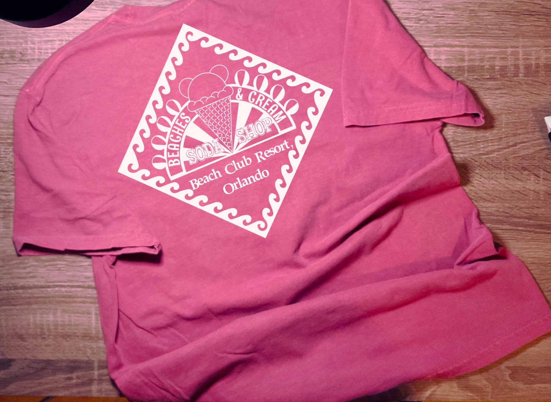 Beaches and Cream Inspired T-shirt Disneys Beach Club Soda Shop ...