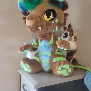 Custom 2ft Tall Fursona Plush. on Hold - Etsy