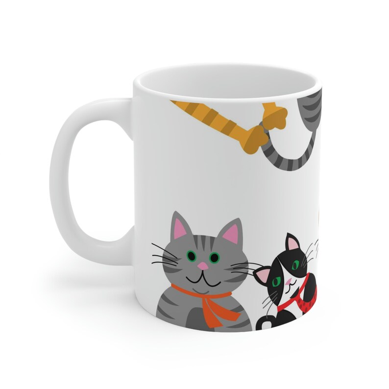 Funny Kitty Cat Mug, Cute Cat Mug, Cat Lover Gift, Crazy Cat Lady,cat ...