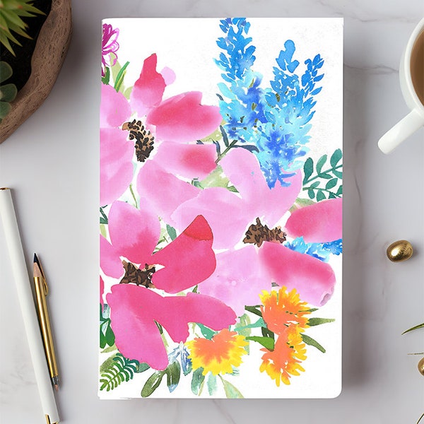 Floral Journal - Etsy
