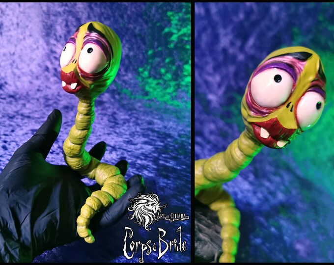 Corpse Bride Maggot Resin Figure | Collectible | Tim Burton | Statue ...