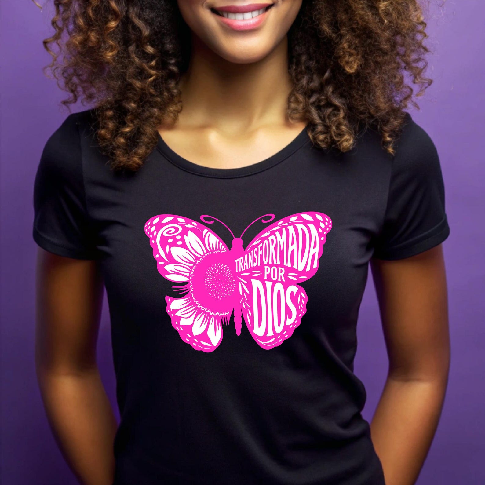 Transformada Por Dios, Frases Religiosas Svg, Frases Cristianas Svg ...