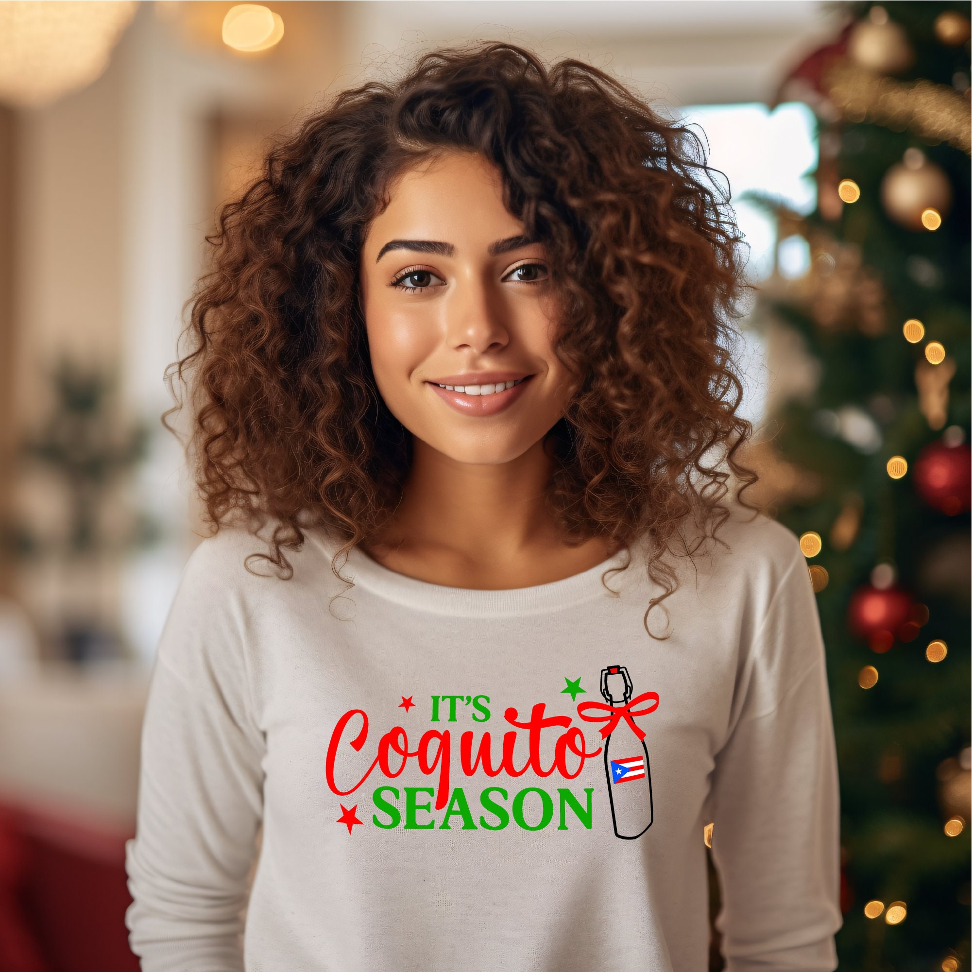 Its Coquito Season Svg, Puerto Rico Svg, Christmas Svg, Navidad Boricua ...