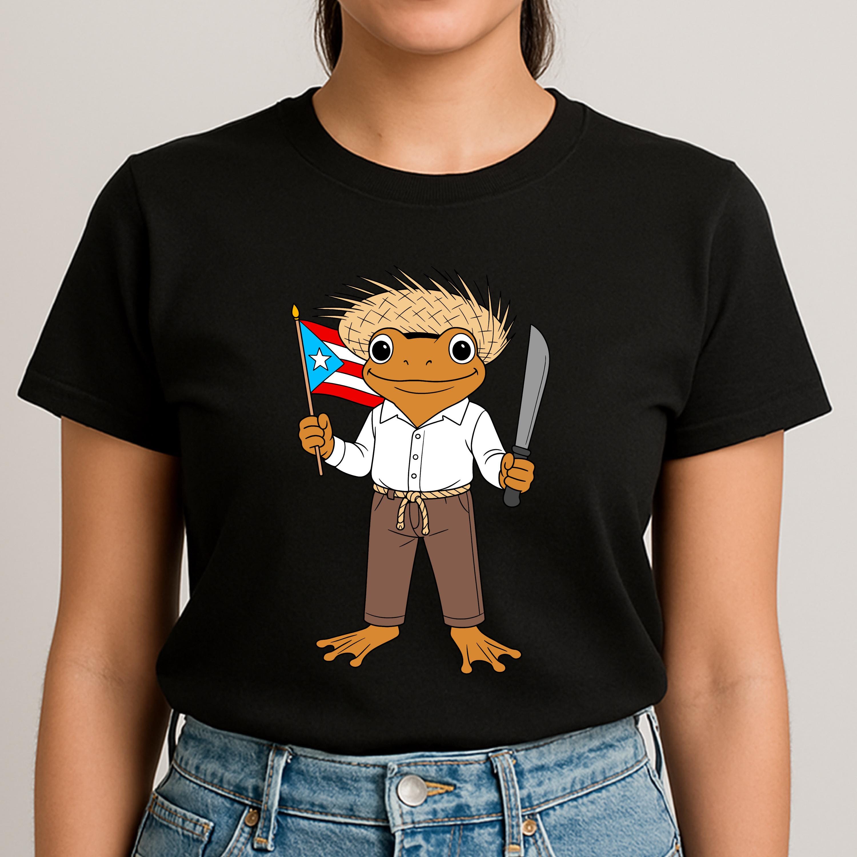 Puerto Rico Coqui Frog SVG: Jibaro Clipart, Boricua Cut File (digital ...