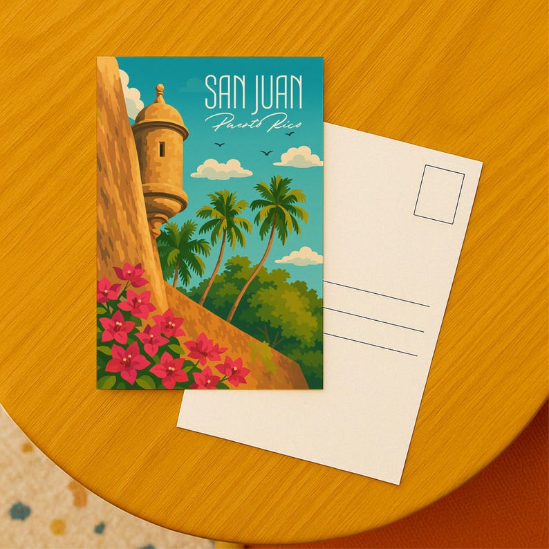 La Garita Del Morro Wall Art | 2:3 Printable Poster of Old San Juan ...