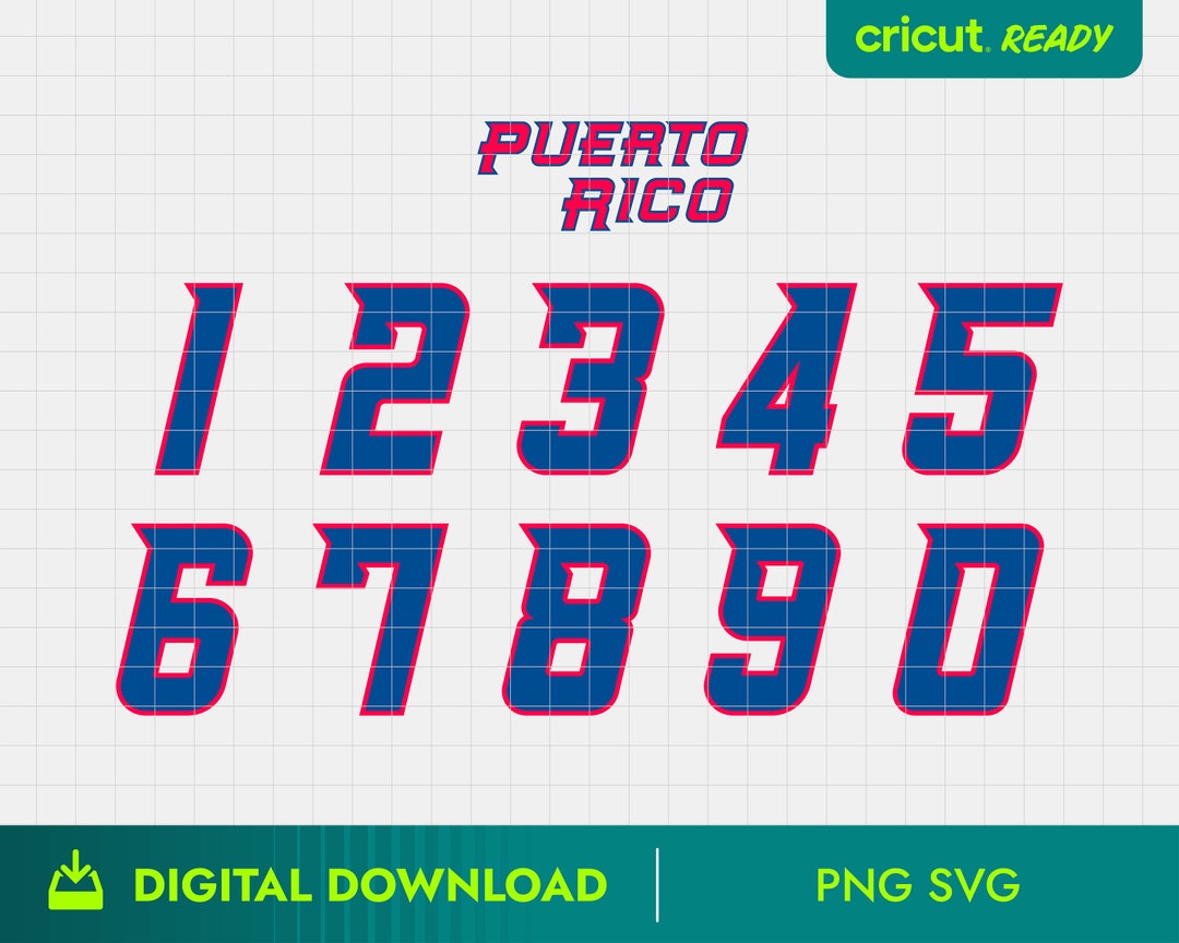 Puerto Rico Baseball Team, Puerto Rico Baseball Numbers, Puerto Rico ...
