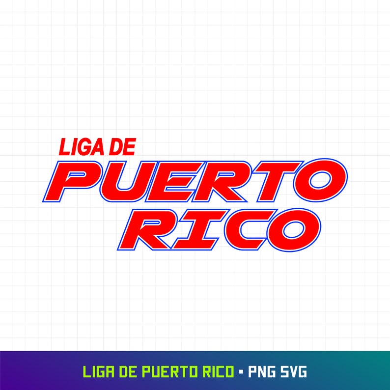 Puerto Rico Svg, Puerto Rico Baseball Svg, Puerto Rico Team Font ...
