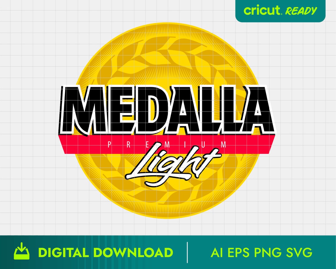 Medalla Light Logo, Medalla Light Puerto Rico, Medalla Light SVG ...