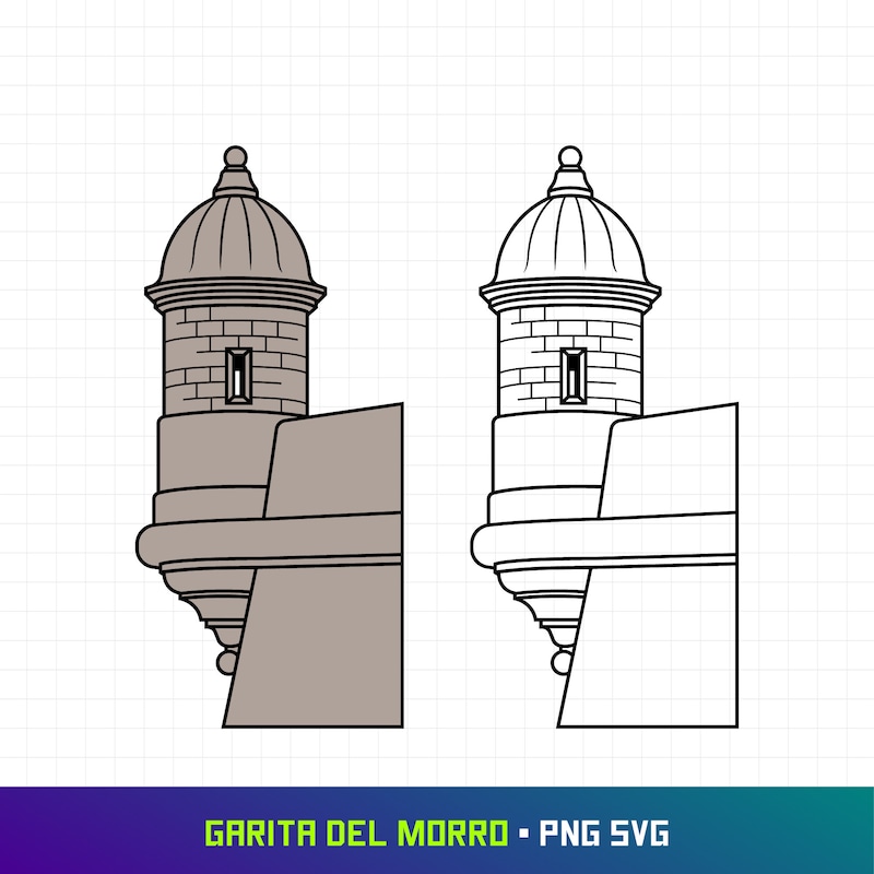 Puerto Rico Houses Png - Etsy