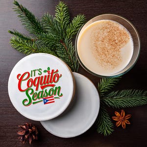 It's Coquito Season Svg, Coquito Season Png, Puerto Rican Christmas ...