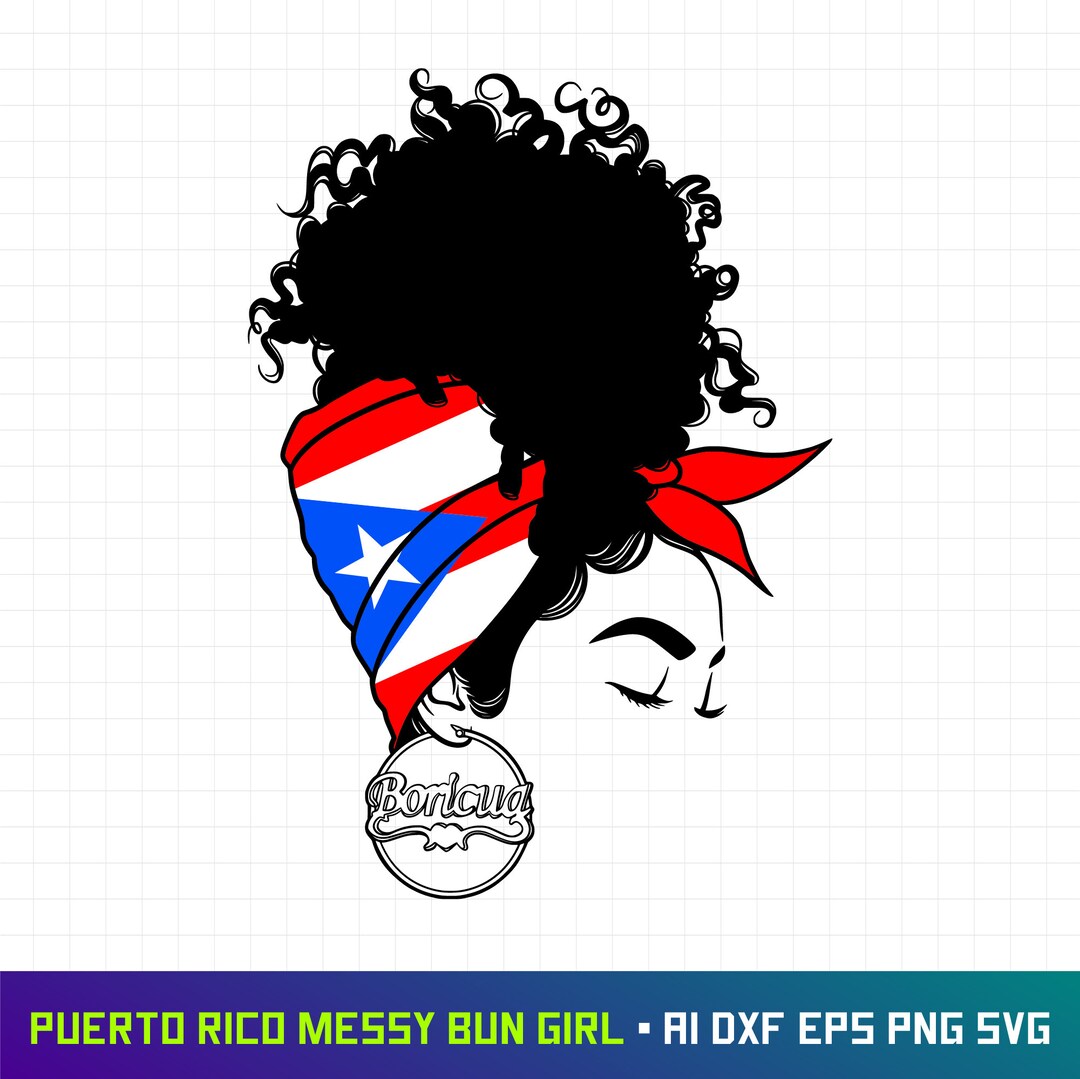 Puerto Rico SVG, Puerto Rico Girl, Puerto Rico Shirt, Puerto Rico PNG ...