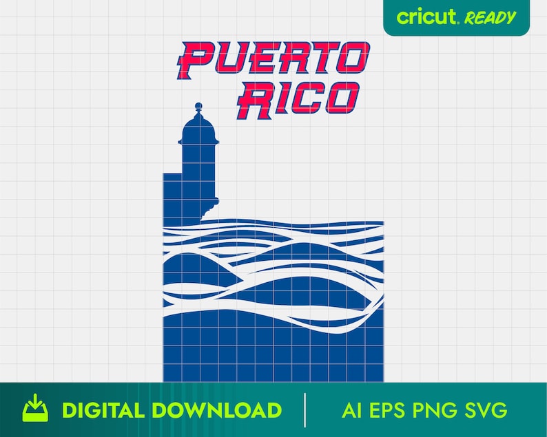 Puerto Rico Beisbol SVG Puerto Rico Baseball Team SVG Puerto - Etsy