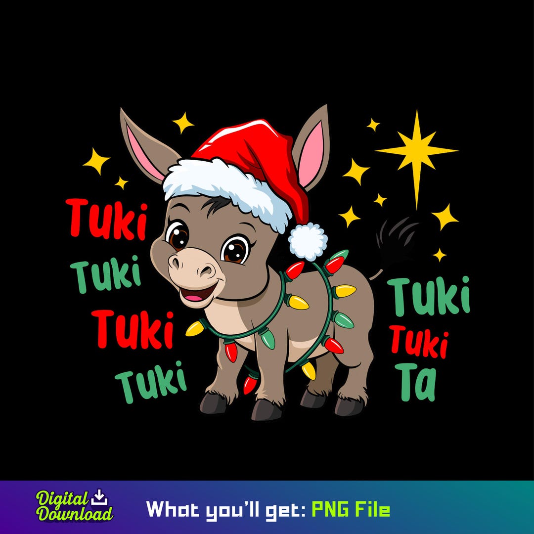 Feliz Navidad PNG, Mexican Christmas Digital Download, Mi Burrito ...